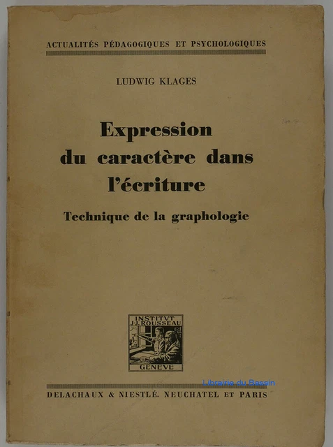 EXPRESSION DU CARACTÈRE dans l'écriture Technique de la graphologie ...