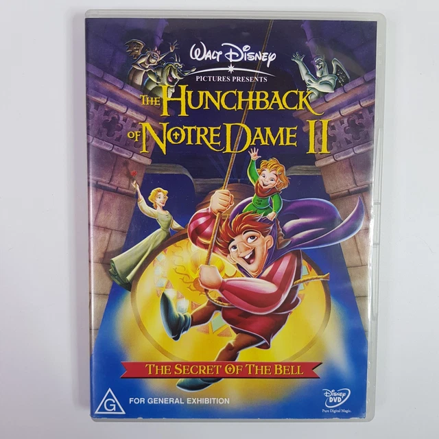 THE HUNCHBACK OF Notre Dame 2 2002 DVD Disc Anime Movie Disney £6.38 ...