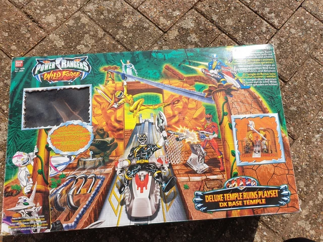 POWER RANGERS WILD Force Deluxe Temple Ruin Playset DX Base Temple £25. ...