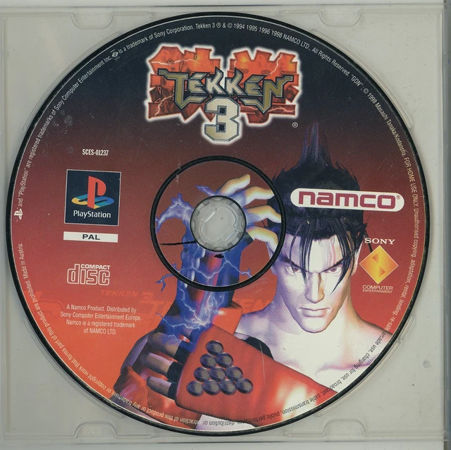 TEKKEN 3 SONY PlayStation One PS1 PSX PAL SCES01237 $34.95 - PicClick AU