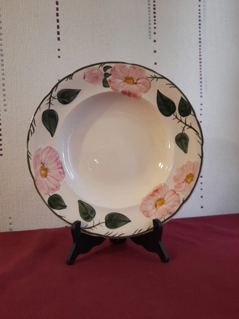 1 SCHÜSSEL RUND Tiefer aus Porzellan VILLEROY ET BOCH Modell Wild Rosa ...