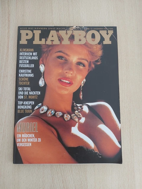 PLAYBOY DEZEMBER 1988 / Muriel Dubois - Deutsche Ausgabe EUR 3,50 - PicClick DE
