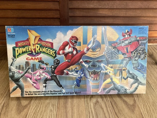 VINTAGE 1993 MIGHTY Morphin Power Rangers Board Game Complete Unpunched ...