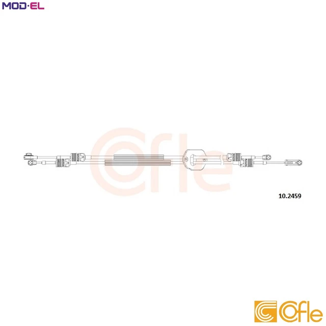 CABLE PULL MANUAL TRANSMISSION 10.2459 FOR FORD TRANSIT/Bus/Platform ...