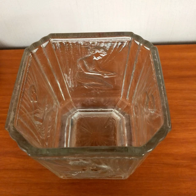 VINTAGE SOWERBY GLASS Vase Pandora's Box 1930s £15.00 - PicClick UK