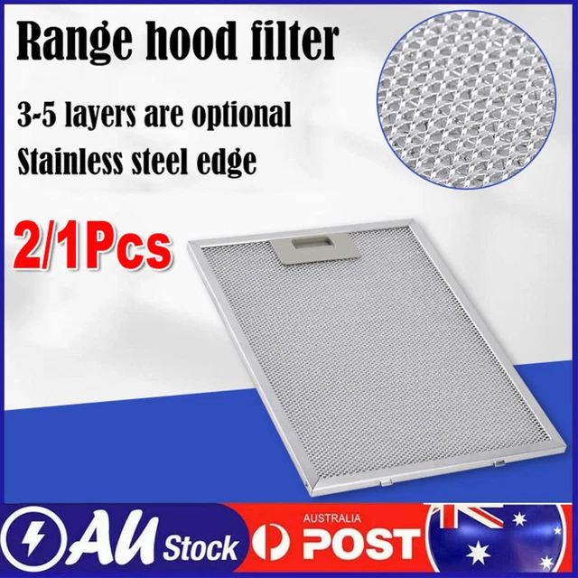 RANGE HOOD FILTER 320*260*9mm Rangehood Buckle Fittings Kitchen Canopy ...