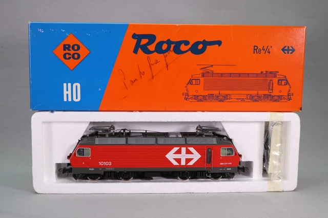 DD216 ROCO 04178B train Ho Locomotive électrique SBB CFF FFS type Re 4/4 10103 EUR 99,00 ...