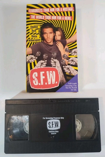 S.F.W VHS PROMOTIONAL Screener Copy SFW Rare Cult Movie Vintage Video ...