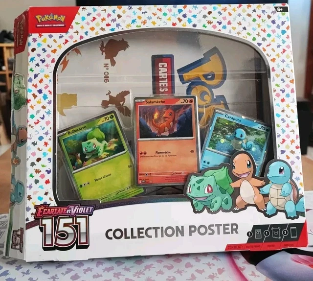 LOT CARTES PROMO Coffret Poster Pokemon 151 EUR 5,00 - PicClick FR