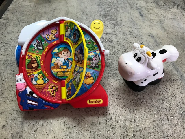 FISHER PRICE SEE N Say The Farmer Says Animal Sounds Baby Toddler ...