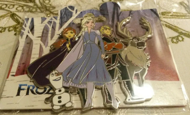 Frozen 2 Anna Elsa Kristoff Sven Olaf Disney L Paris Dlrp Dlp 10 2019 Jumbo Pin Eur 2772