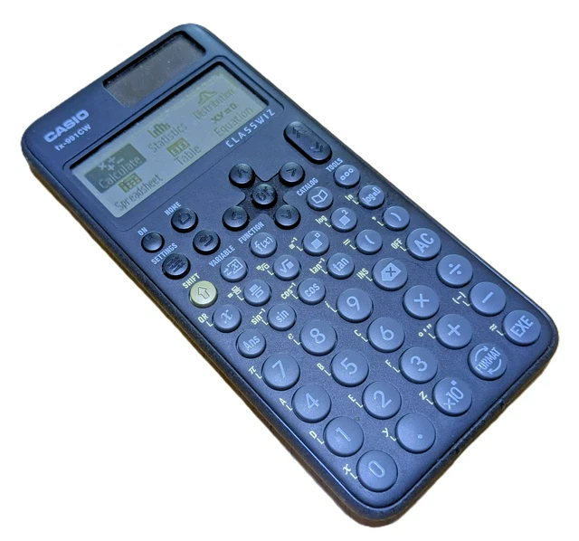 CASIO FX-991CW CLASSWIZ Scientific Calculator - A/AS Level, GCSE, 540+ Functions £16.99 ...