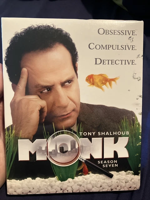 MONK: SEASON SEVEN [New Blu-ray] Boxed Set, Widescreen SLIPCOVER REGION ...