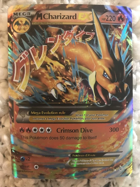CARTE POKÉMON - M Charizard EX EUR 1,00 - PicClick FR