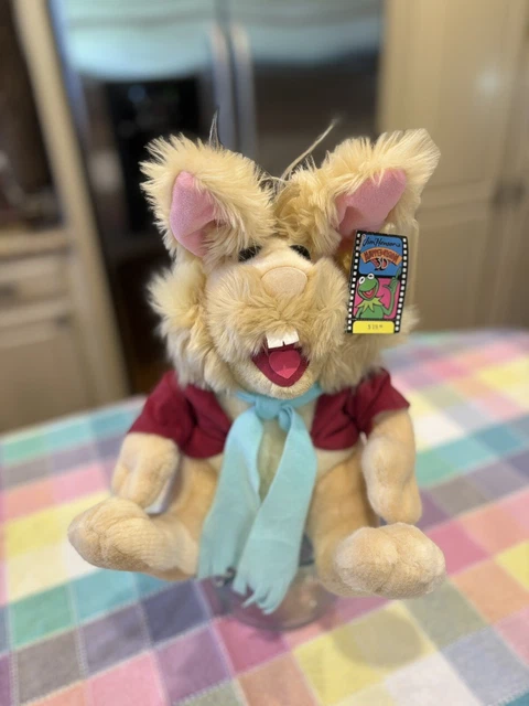 VINTAGE BEAN BUNNY Muppet 3D Jim Henson’s Disney plush toy collectible ...