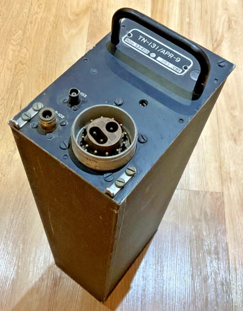VINTAGE RCAF NEPTUNE P2V7 Aircraft Radio/Radar Tuner - Tn-131/Apr-9 £49 ...