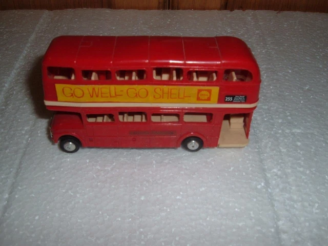 MINIC MOTORWAYS PLASTIC Routemaster Double Decker Bus Not Tested (Bbb ...