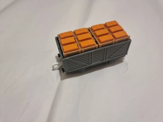 THOMAS THE TANK Engine & Friends Trackmaster CRATE CARGO WAGON TRUCK ...