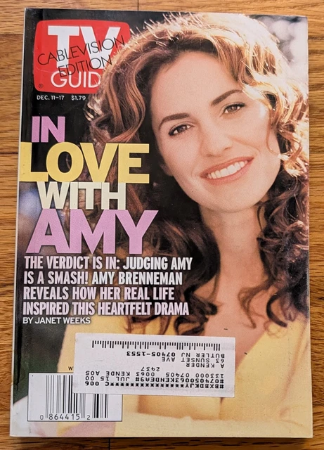 TV GUIDE 1999 Issue #2437 December 11-17 Amy Brenneman of Juding Amy £4 ...