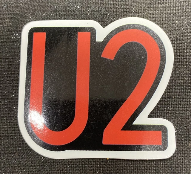 U2 STICKER GUITAR/CASE/LAPTOP/SKATEBOARD Vinyl Cut 6cm EUR 1,16 ...