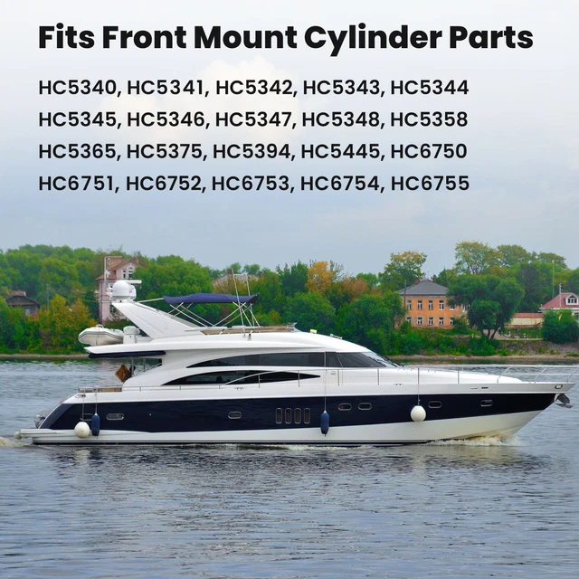 FRONT MOUNT HYDRAULIC Steering Cylinder Seal Kit with Wrench for HC5340 ...