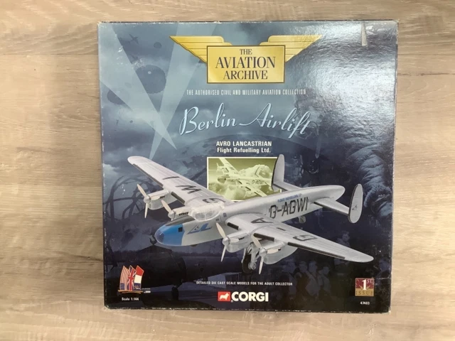 CORGI AA47403 1:144 AVRO Lancastrian flight refuelling - 1st Issue £19. ...