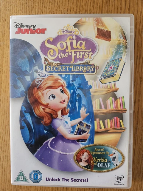 DISNEYS SOFIA THE First Secret Library Dvd 4 Episodes Disney £6.99 - PicClick UK