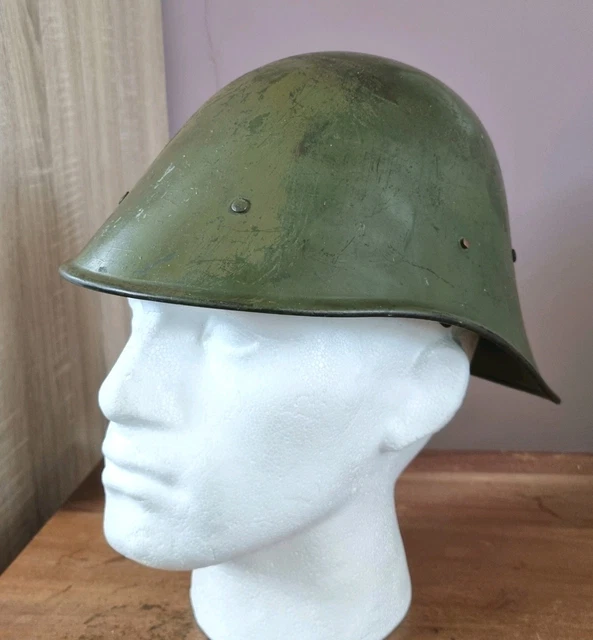 RARE ORIGINAL WW2 Dutch Army M27 Steel Helmet £290.00 - PicClick UK