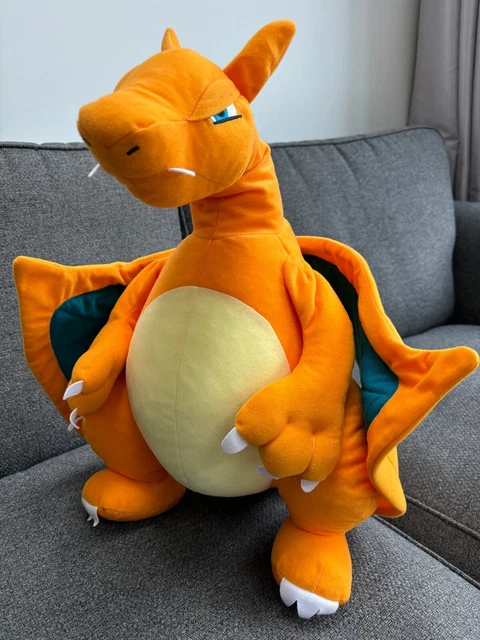 POKEMON LARGE PLUSH Cuddly Soft Toy Beanie Charizard 22" Dragon £29.99 ...