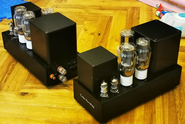 TUBE FANTASY AUDIO Power Amplifier monoblocks 2A3 push pull 12.5W pair ...