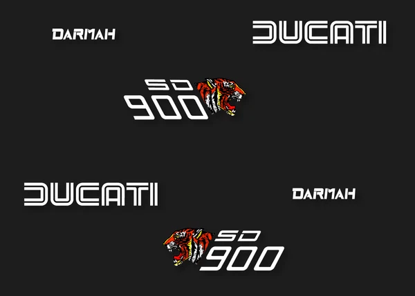 DUCATI 900 SD Darmah - Kit Sticker Decal EUR 38,00 - PicClick FR