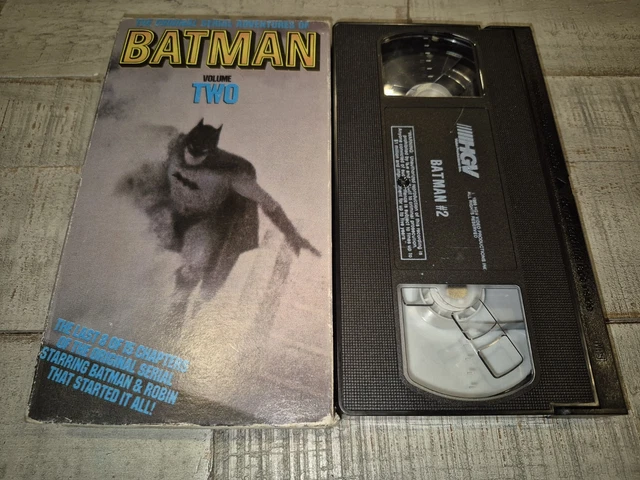 BATMAN VOLUME TWO (VHS, 1990) $22.75 - PicClick CA
