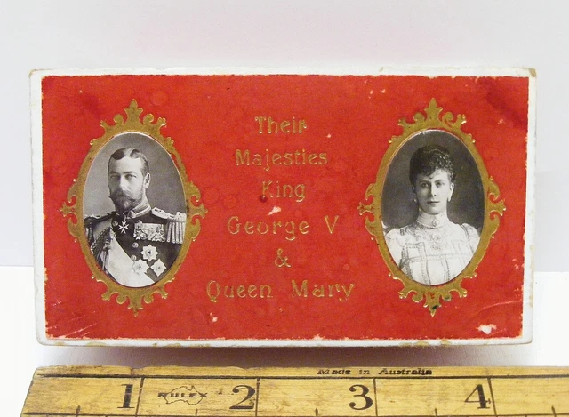 FRYS ROYAL CORONATION Souvenir Chocolate Box - King George V & Queen ...