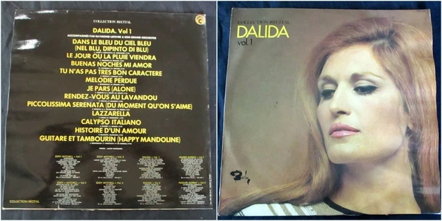 DALIDA &COLLECTION RECITAL Vol.1". Vinyle 33t LP. 1970. Barclay 920.246 ...