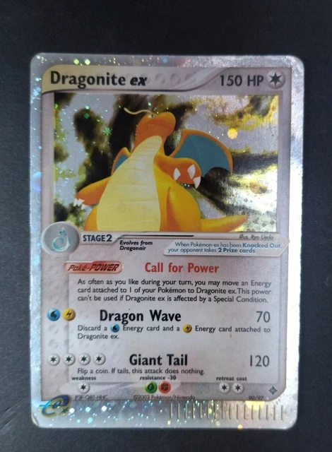 POKEMON EX DRAGON - #90/97 Dragonite ex - ENG - Holo - No Goldstar EUR ...