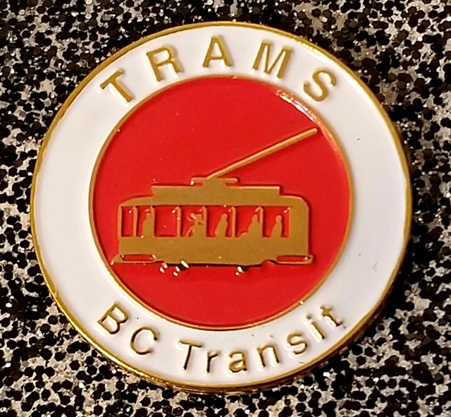 B.C. TRANSIT- TRAMS - Trains pin badge $11.99 - PicClick CA