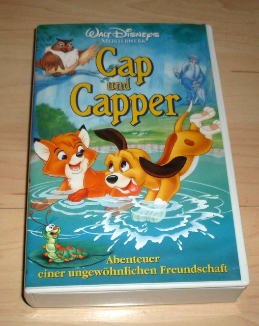 VHS FILM - Cap und Capper - Walt Disneys Meisterwerke Zeichentrick ...