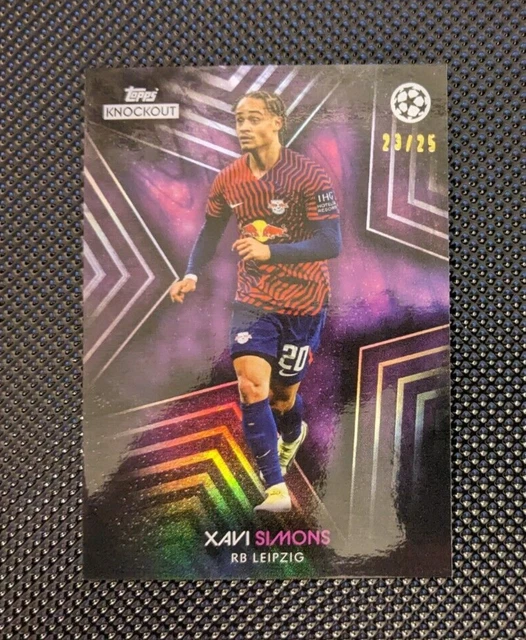 XAVI SIMONS/25 TOPPS Knockout 2023 24 RB LIPZIG PSG EUR 3,72 - PicClick IT