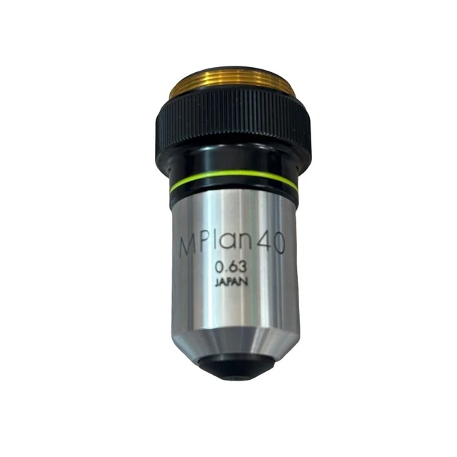 OLYMPUS MPLAN 40X 0.63 Microscope Objective Lens Fully Functional ...
