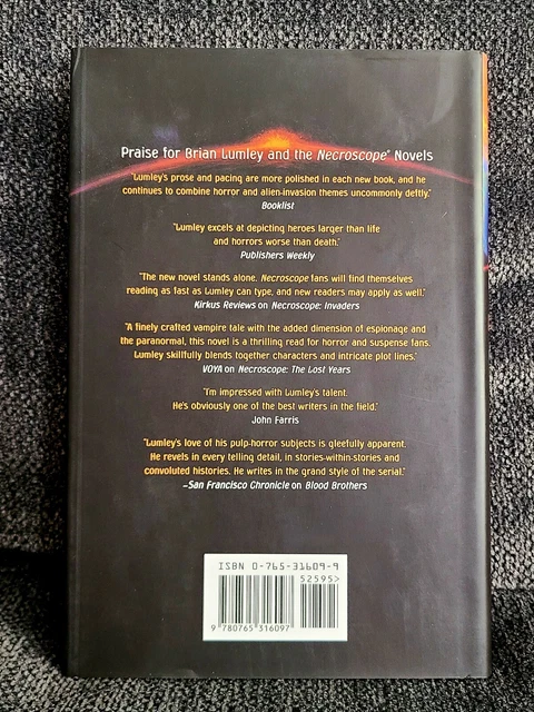NECROSCOPE: THE TOUCH by Brian Lumley. Hardcover. First Edition. Signed ...