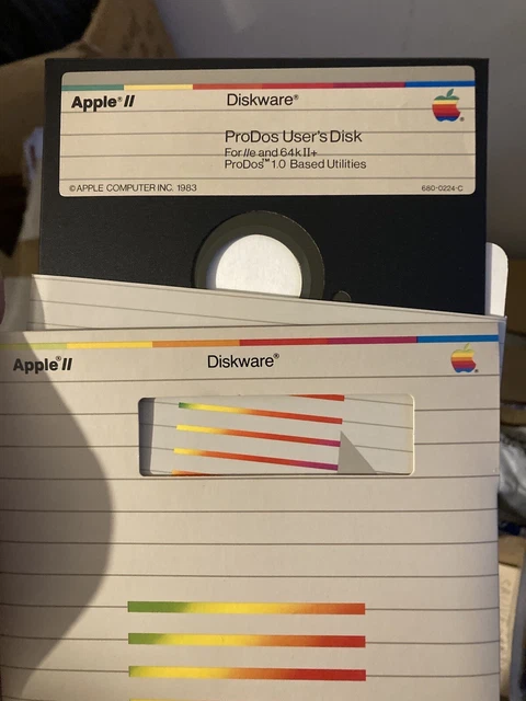 DISK DOS 3.3 System Master Apple Vintage For II, II+ And IIe And ProDOS ...