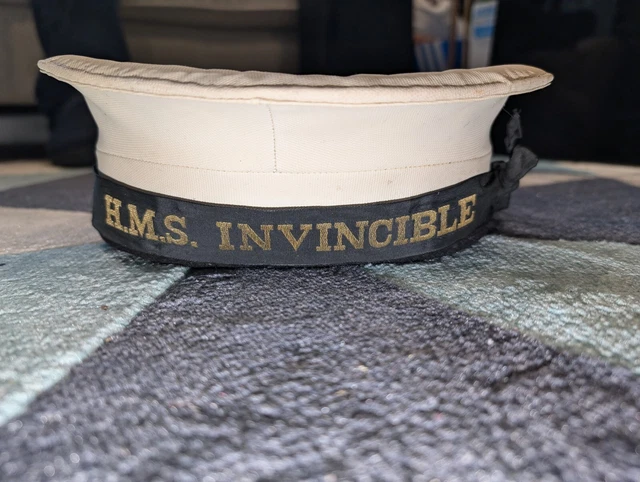 HMS INVINCIBLE HAT Royal Navy Aircraft Carrier - A.Shergold £39.99 ...