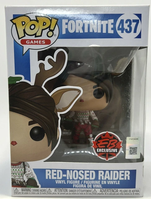 RED NOSED RAIDER #437 Funko Pop! FORTNITE Red Nose Fortnite EB Games ...