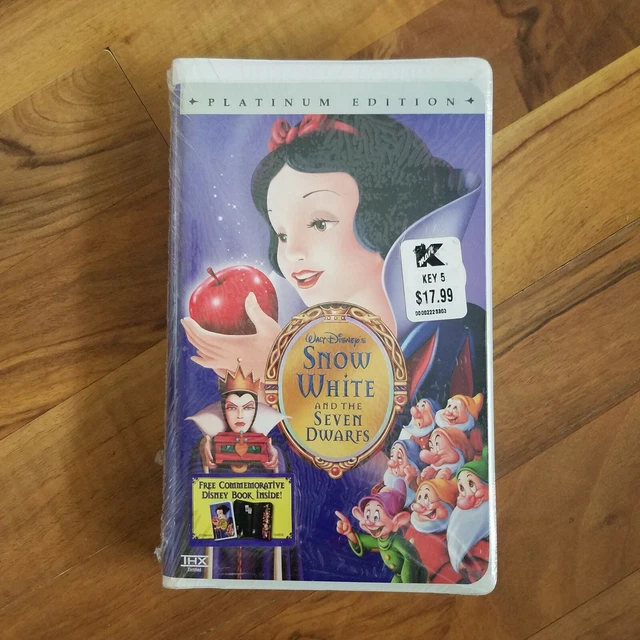SNOW WHITE AND the Seven Dwarfs (VHS, 2001, Platinum Edition ...