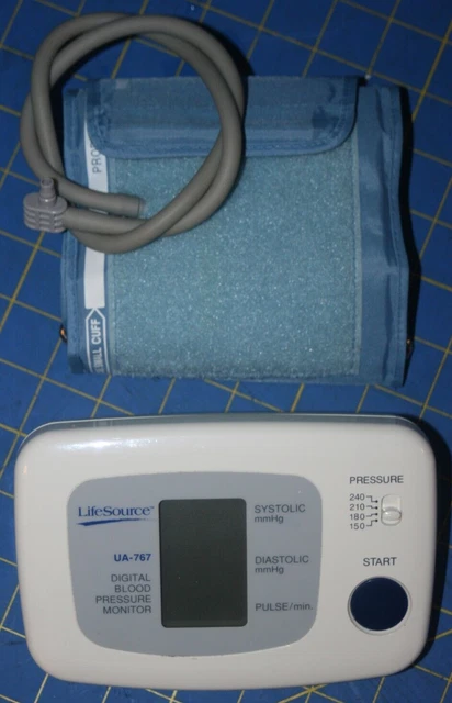LIFESOURCE DIGITAL BLOOD Pressure Monitor Model UA-767 $12.99 - PicClick
