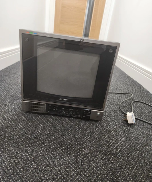 SONY TRINITRON PVM-1371QM Video Colour Monitor 600TVL £189.99 - PicClick UK