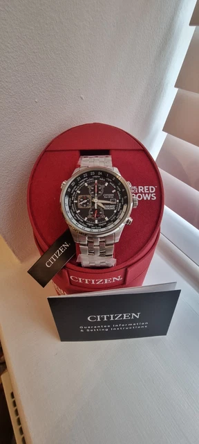 CITIZEN MEN'S ECO-DRIVE Red Arrows Chronograph £198.28 - PicClick UK