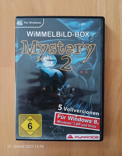 PC WIMMELBILD-SPIELE 5 in 1 ... Wimmelbild Box -- Mystery 2 EUR 1,95 ...