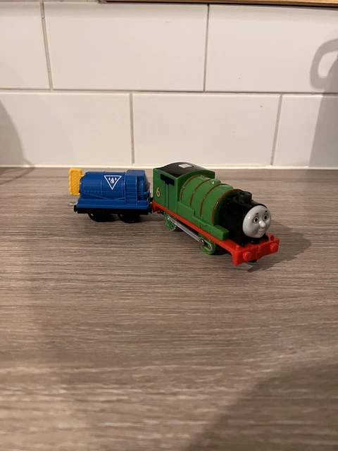 THOMAS THE TANK engine trackmaster REAL STEAM PERCY £10.52 - PicClick UK