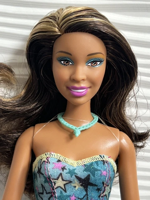 BARBIE ARTICULATED FASHIONISTAS Nikki Doll 'Rainbow Wave 1' £29.99 ...